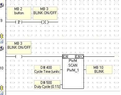 flashing light output - Vision & Samba PLC + HMI Controllers ...