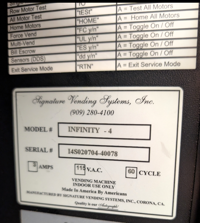 Troubleshooting an issue with a Signature Vending Machine - Beverage ...