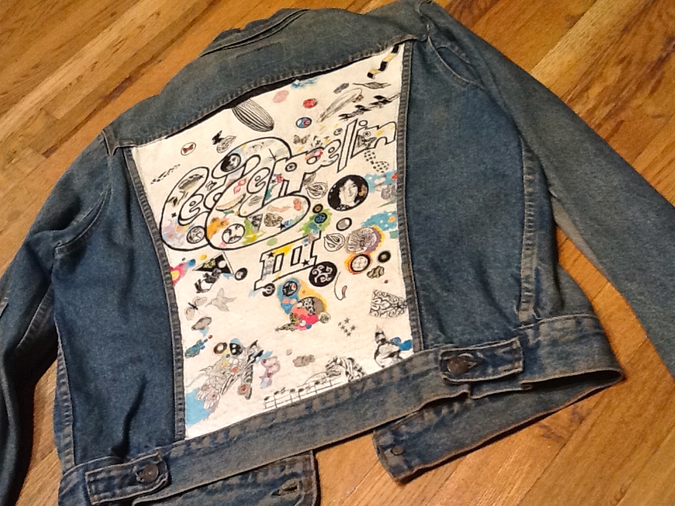 My Led Zeppelin III Denim Jacket From 1985 - Photos - Led Zeppelin ...