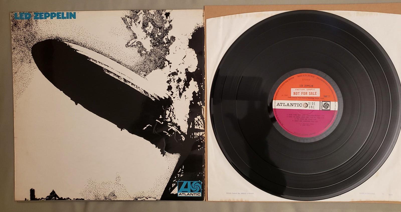 Unbelievable Collection of Led Zeppelin US and UK Promotional LP's ...