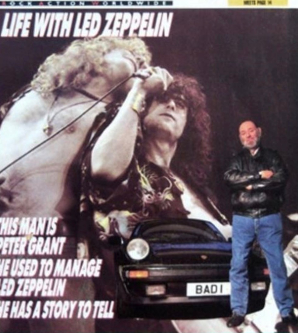 ‘Time capsule’ Porsche 911 belonging to legendary Led Zeppelin manager ...