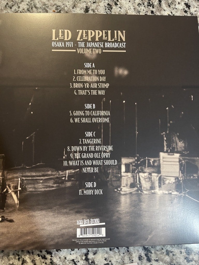 Led Zeppelin Vinyl bootlegs - Page 4 - Led Zeppelin Live - Led Zeppelin ...