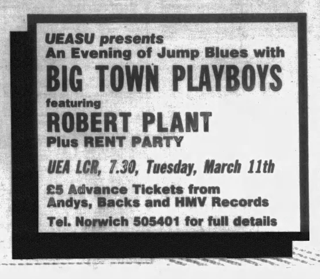 Robert Plant Live in the UK 1986 - Pre / Post-Zeppelin Forum - Led ...