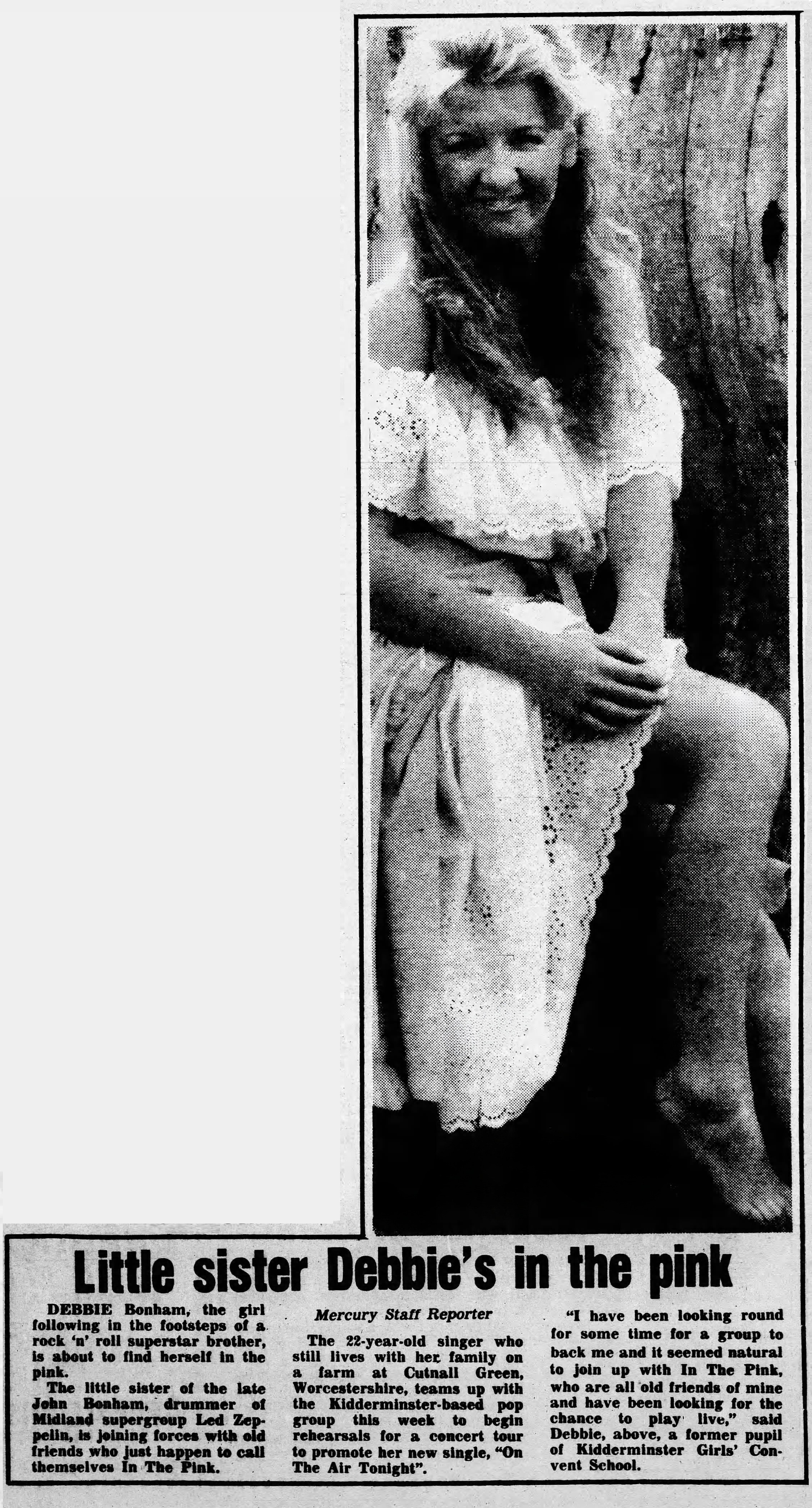 Debbie Bonham (Sister of Led Zeppelin's John Henry "Bonzo" Bonham ...