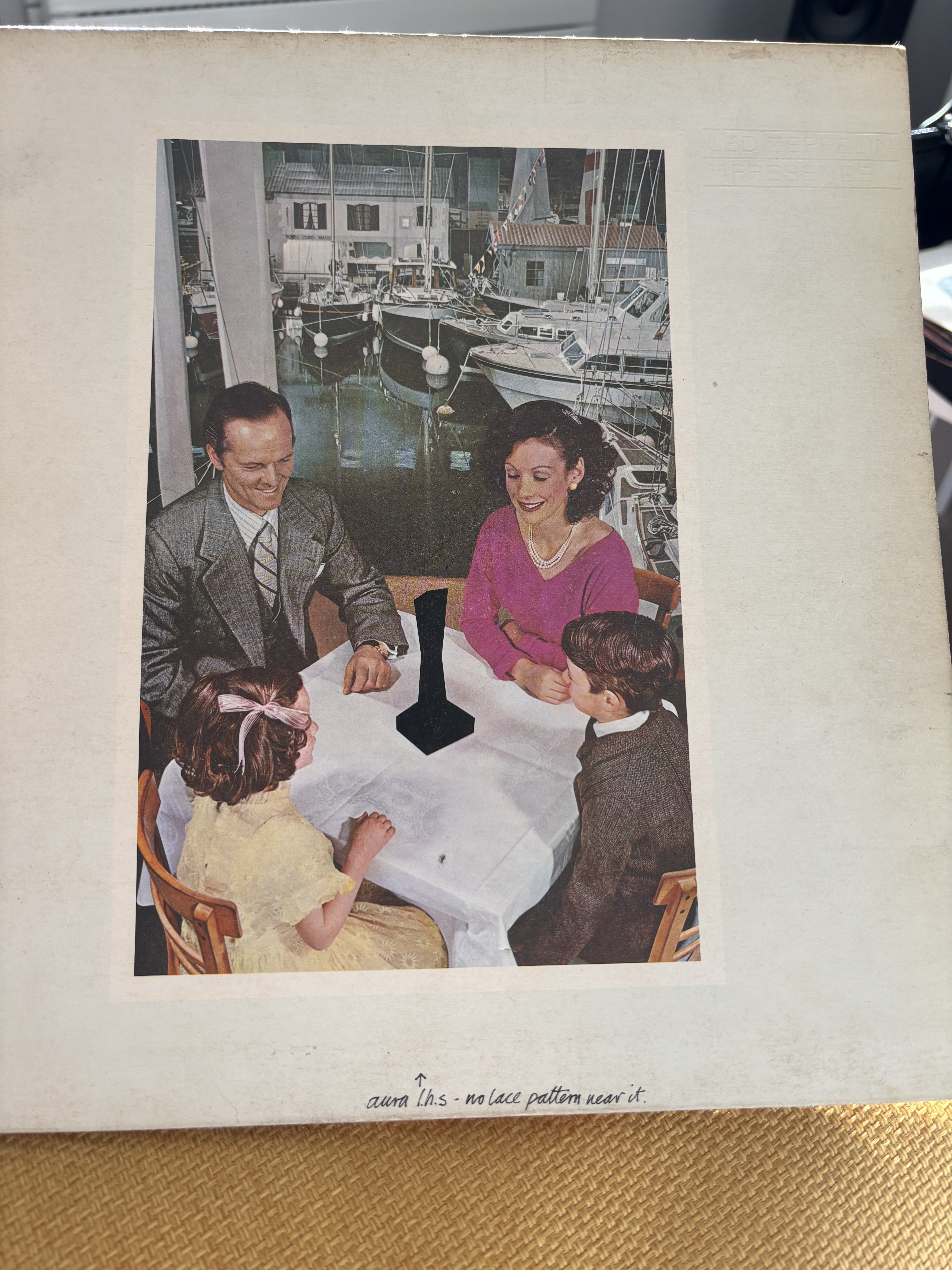 Hand Written notes on a copy of Presence - Led Zeppelin Master Forum ...