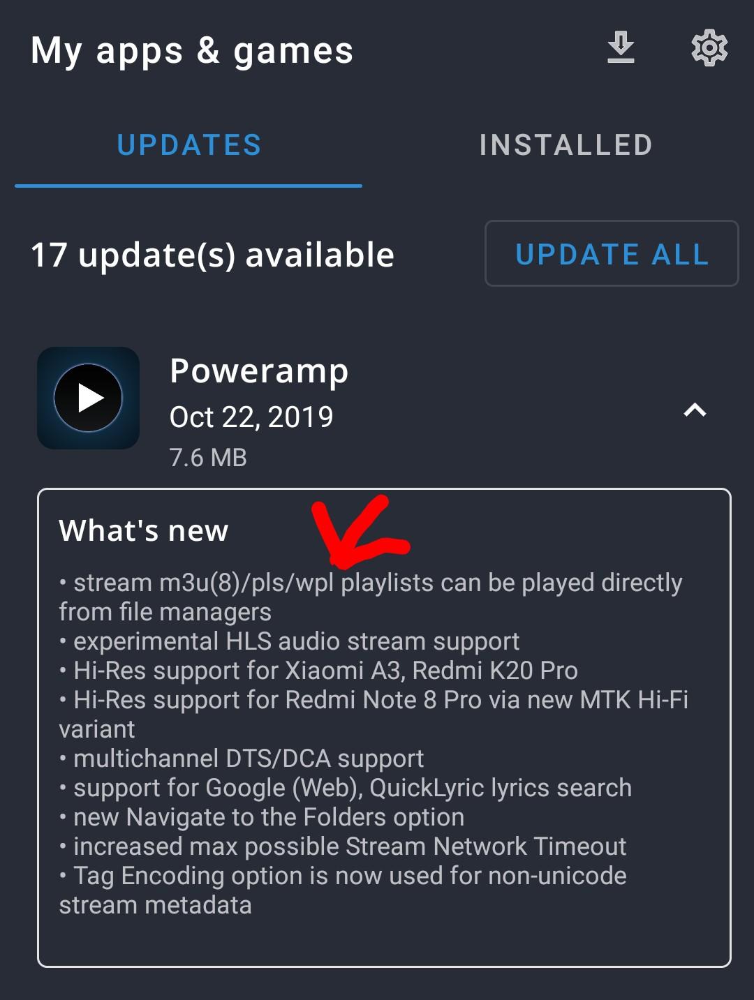 What does "Stream playlists" actually mean - General Chatter - Poweramp