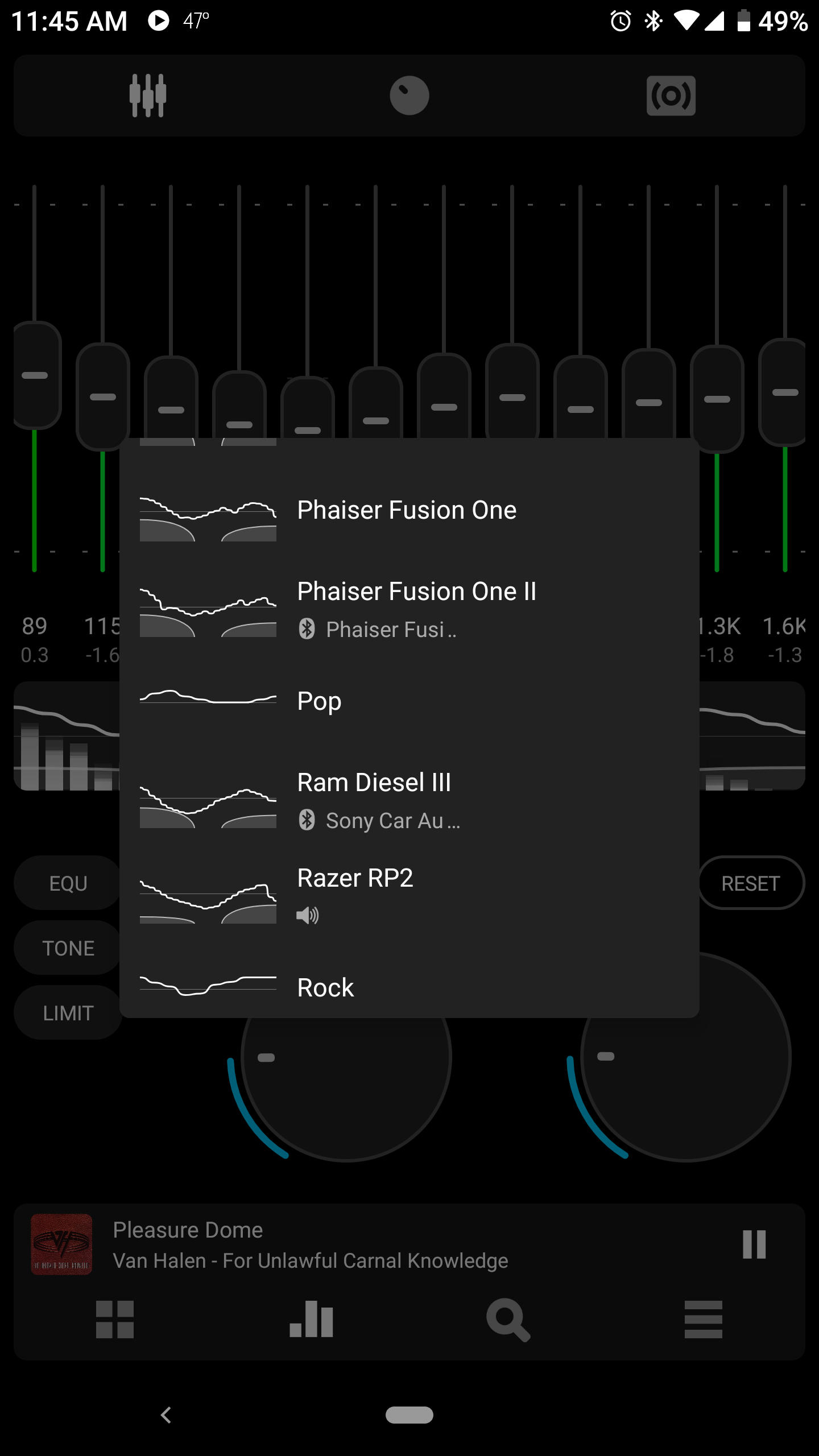 EQ Settings Reset At Every Song Change - General Chatter - Poweramp