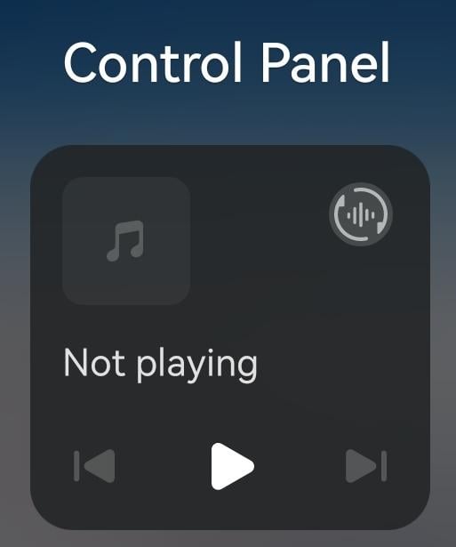 Can the player support the Huawei HarmonyOS Control Panel music ...