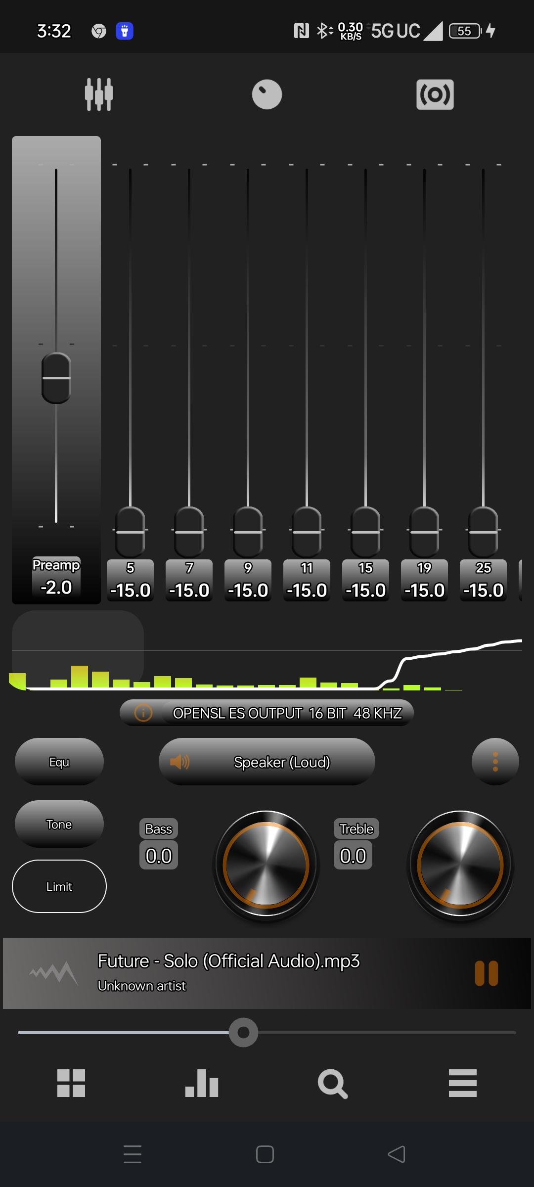 Changing color of the EQ bars - Skins and Visualizations - Poweramp