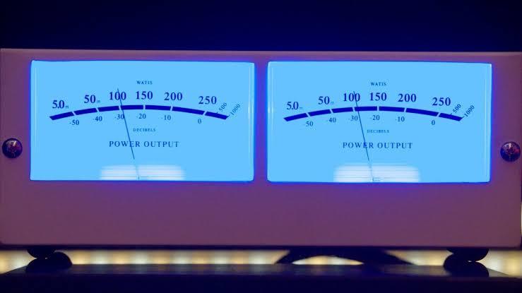 McIntosh style analog VU meter in visualisation. - Poweramp Feature ...