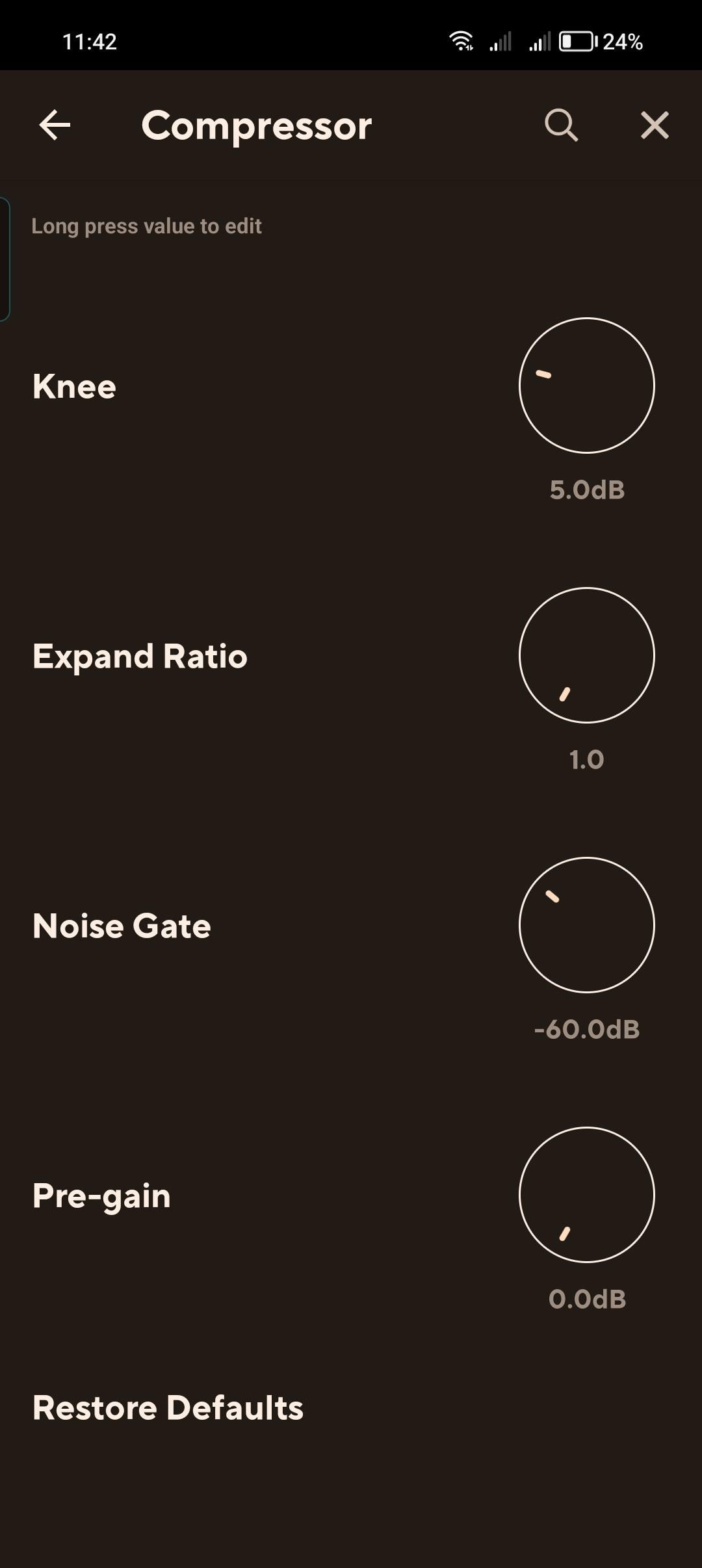 Guide to what compressor settings do? - Equalizer App Feature Requests ...