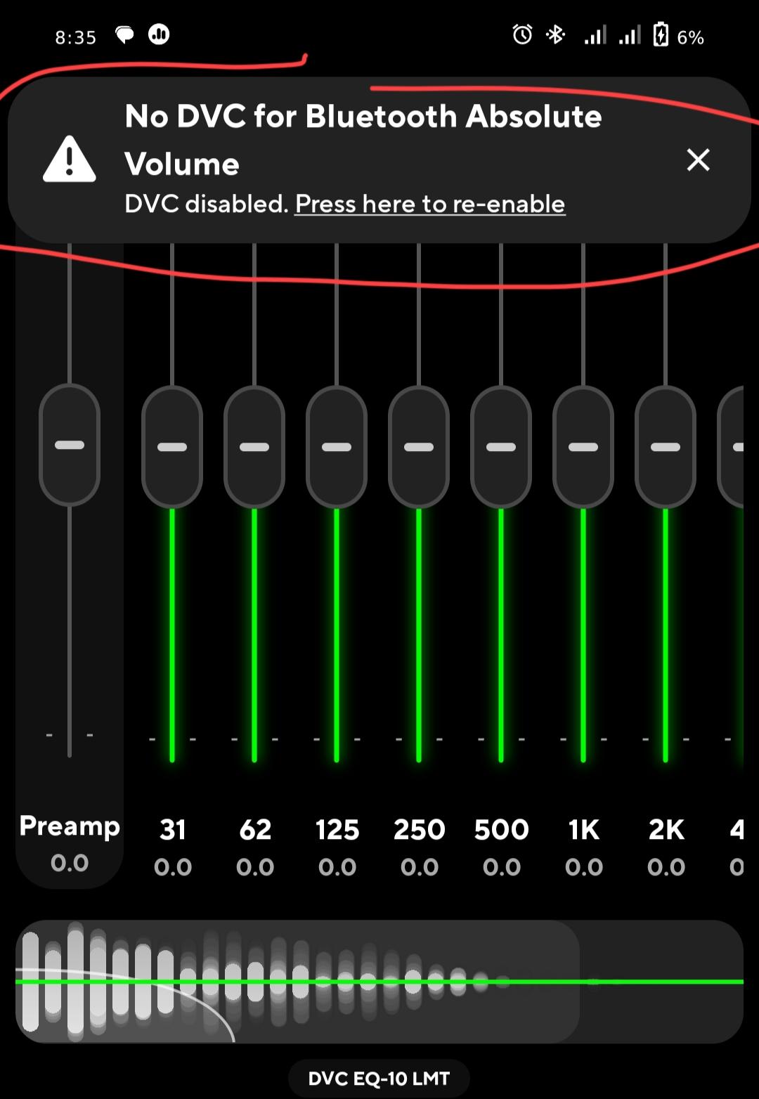Why am I getting “No DVC for Bluetooth Absolute Volume” warning ...