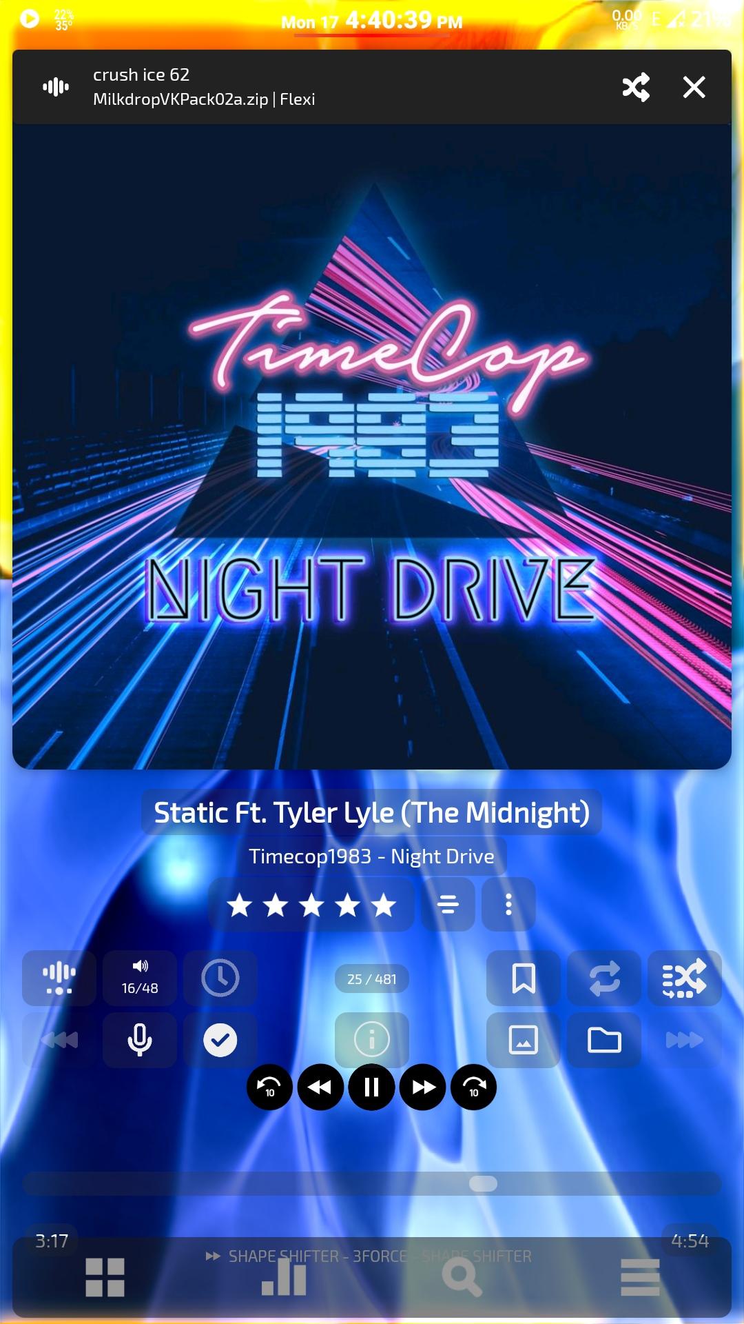 Player UI and Buttons Bugados - Poweramp Bug Reports - Poweramp