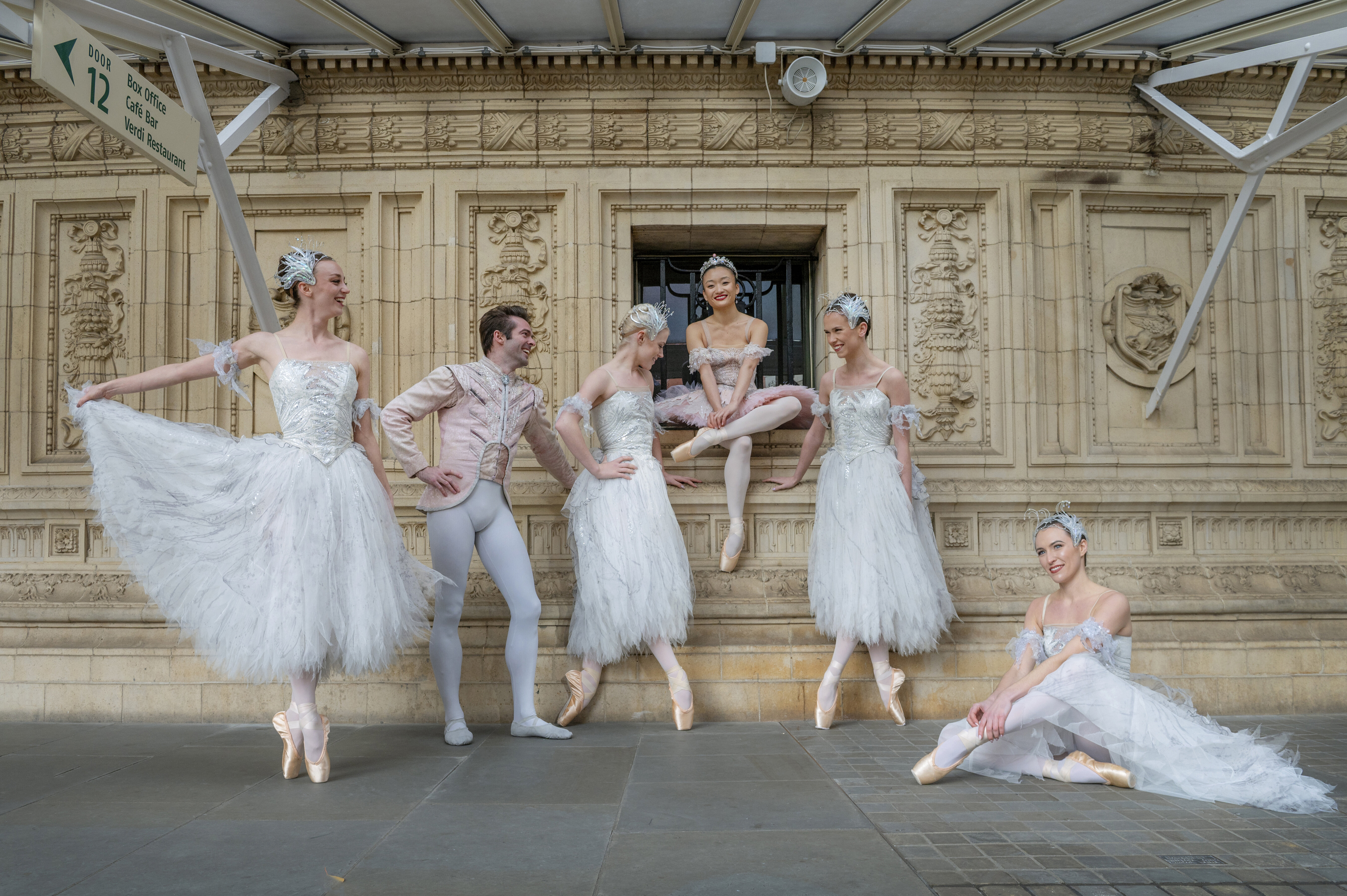 Image Release: Birmingham Royal Ballet dancers go nuts at the Royal ...