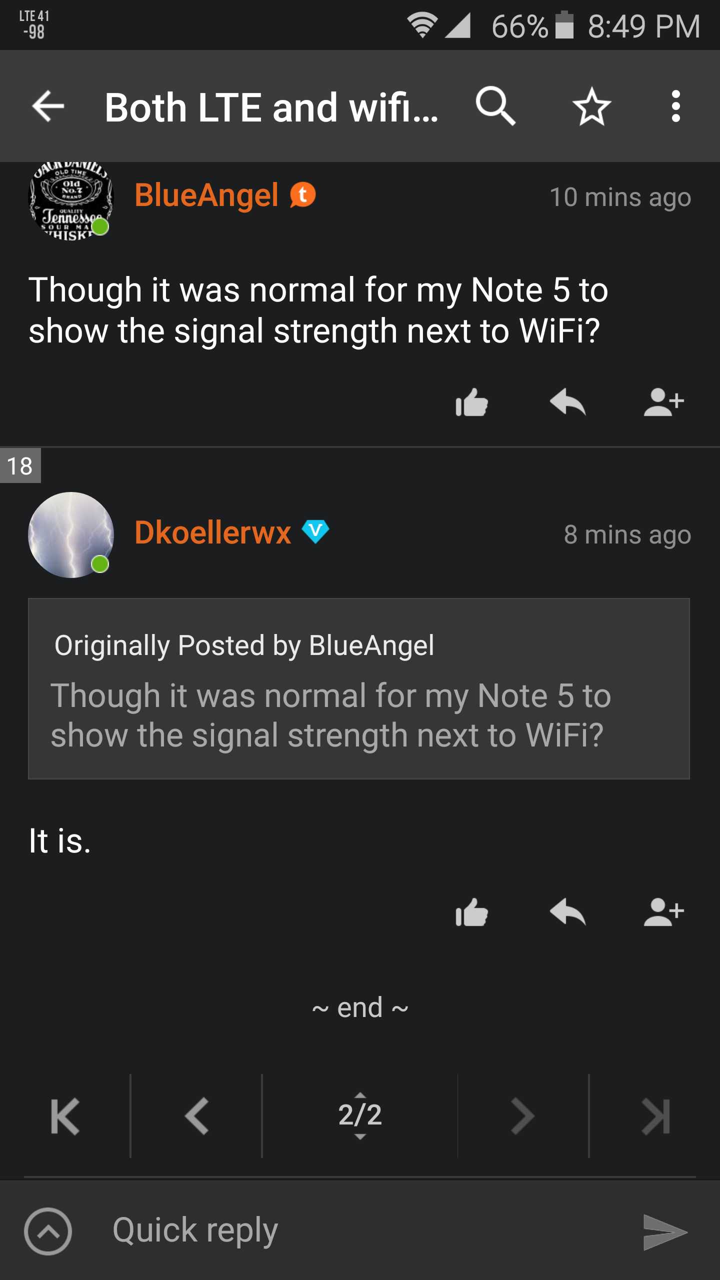 Both LTE and wifi signal indicators are on - Samsung - S4GRU Sprint 4G ...