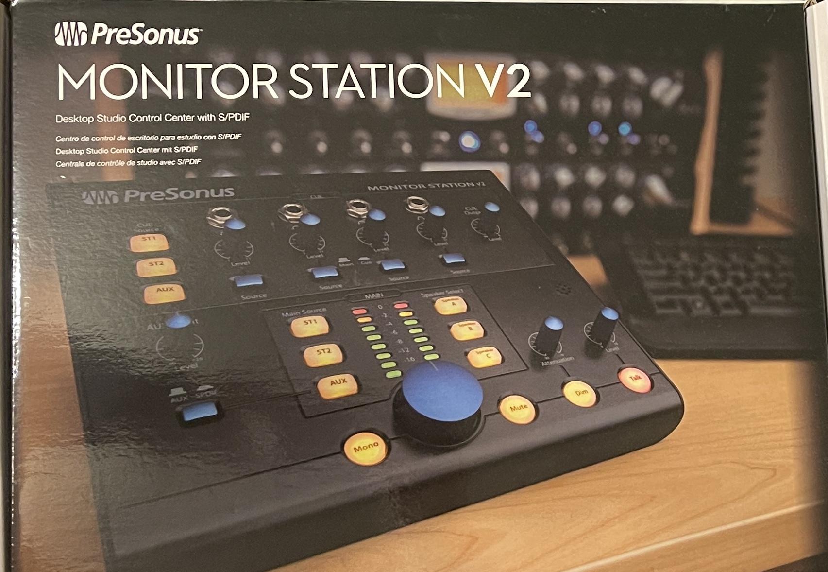 PreSonus Monitor Station V2 - Outboard - Ménemszól.hu