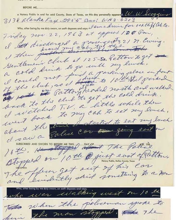 Possible new information relevant to the Tippit killing - JFK ...