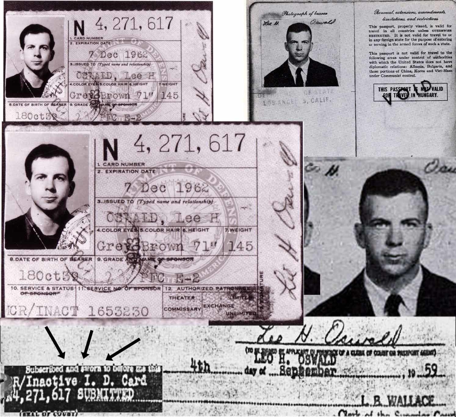 1959 Passport impossibility - ID used has different photo - JFK ...