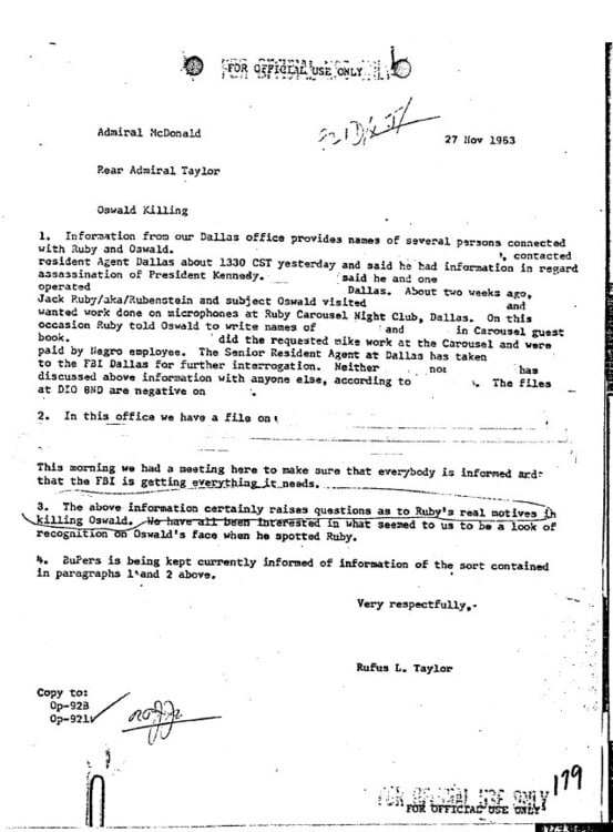 Ruby knowledge of Oswald reported claim? - JFK Assassination Debate ...