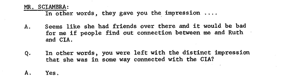 Ruth Paine's work with ProNica in Nicaragua, and accusations from JFK ...