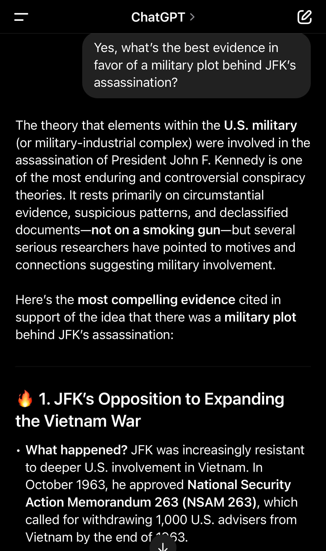 Grok's take on the JFK assassination on 7/11/25: Who killed JFK and why ...
