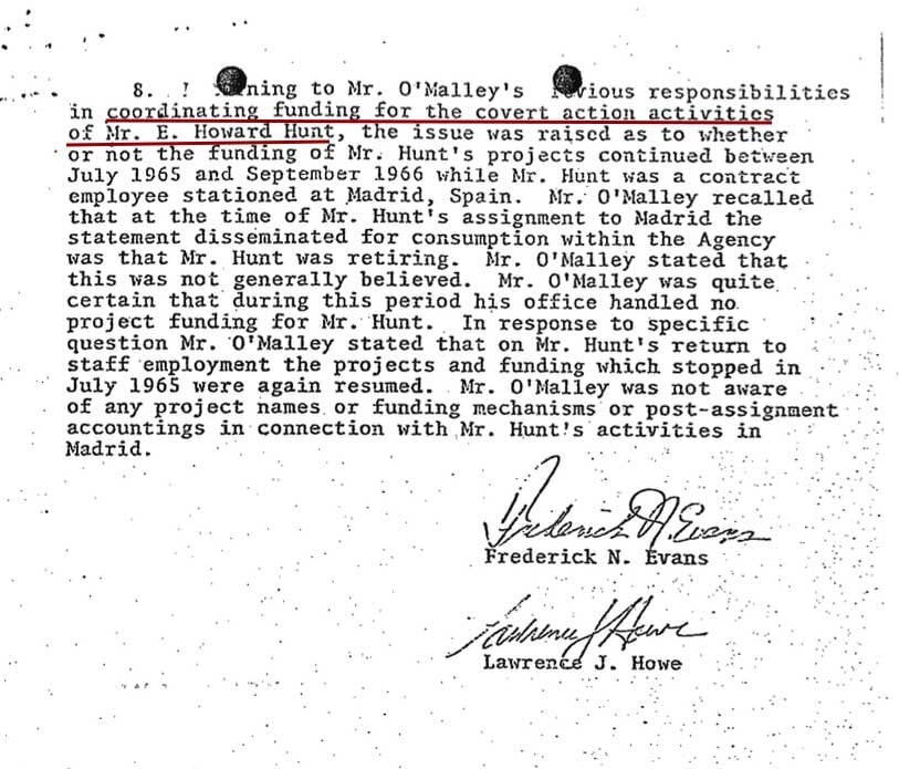 E Howard Hunt, The Mullen Company, and some such things... - Watergate ...