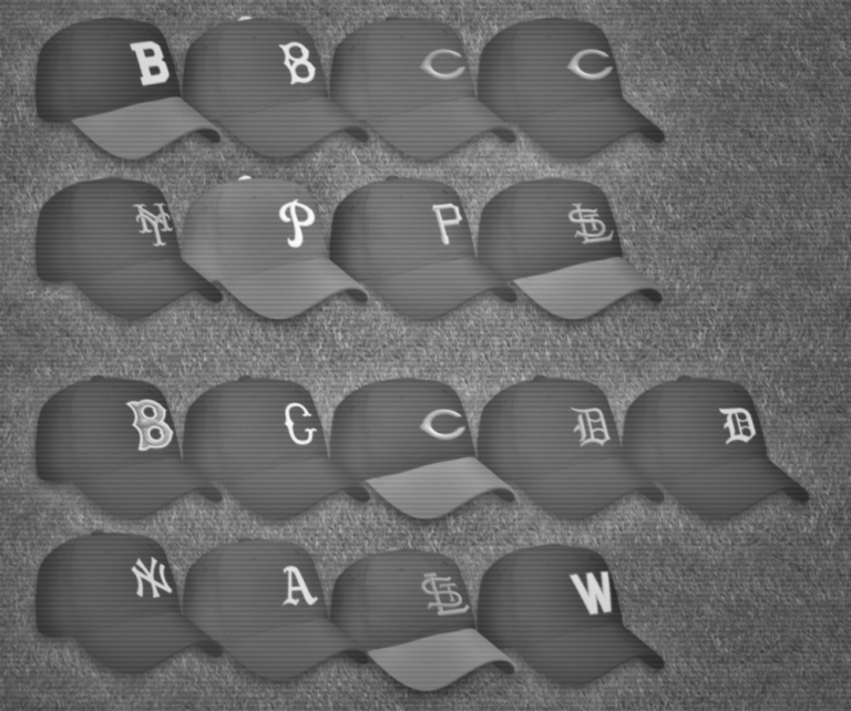 1950 MLB Caps - Sports Logo News - Chris Creamer's Sports Logos ...