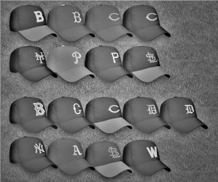 1950 MLB Caps - Sports Logo News - Chris Creamer's Sports Logos ...