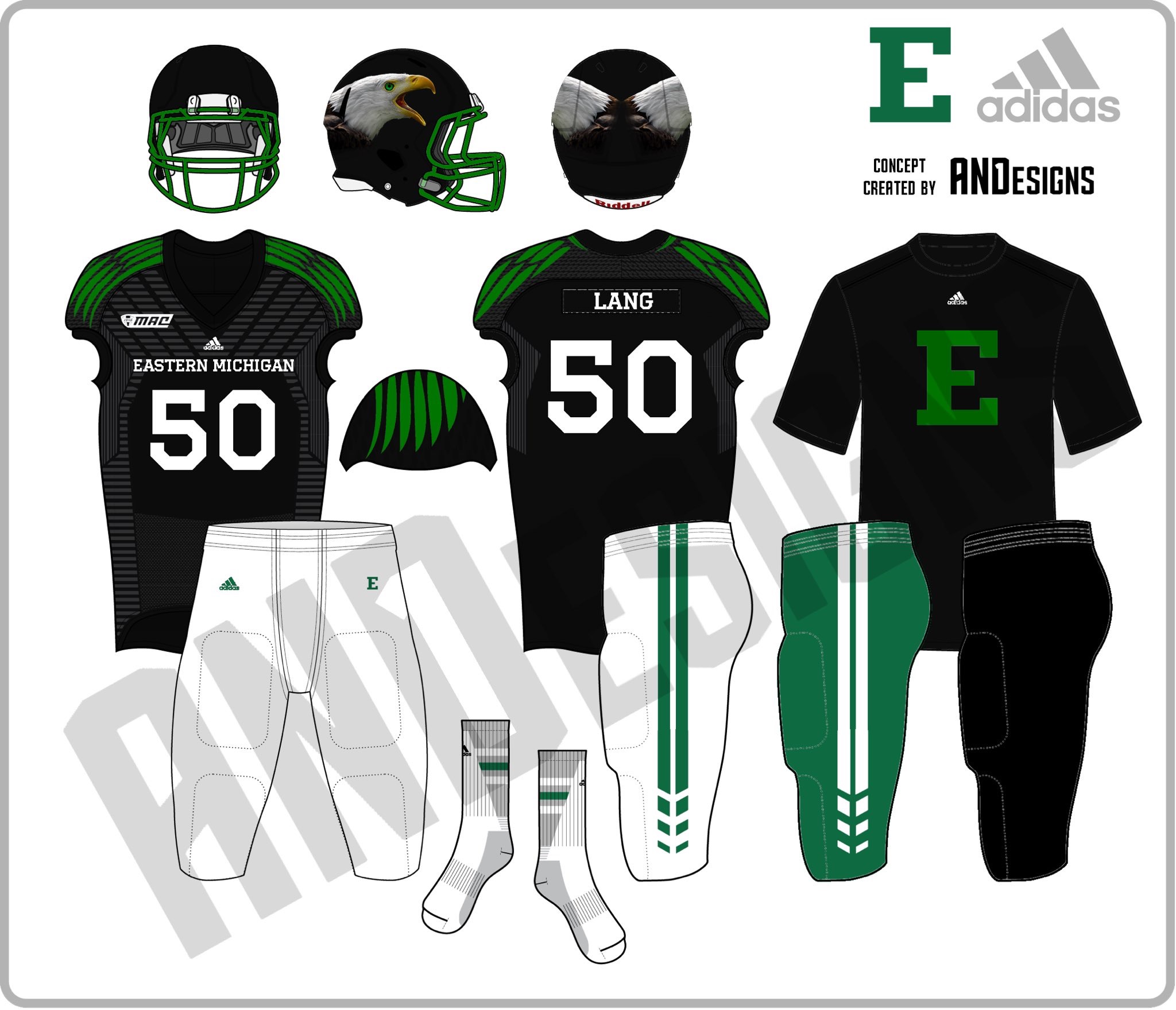 NCAA Football Uniform Concepts - Concepts - Chris Creamer's Sports ...