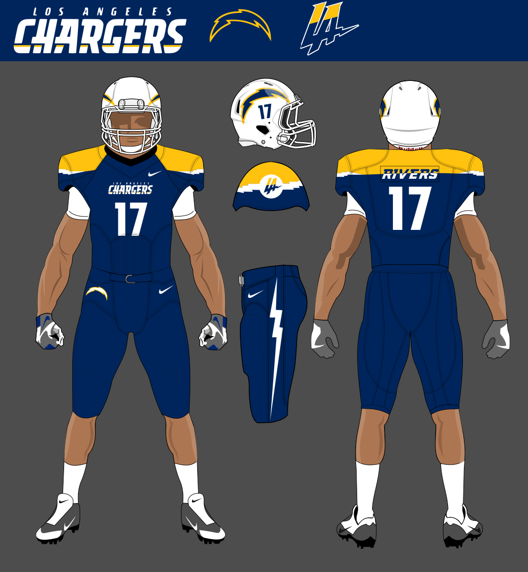 Los Angeles Chargers Redesign - Concepts - Chris Creamer's Sports Logos ...