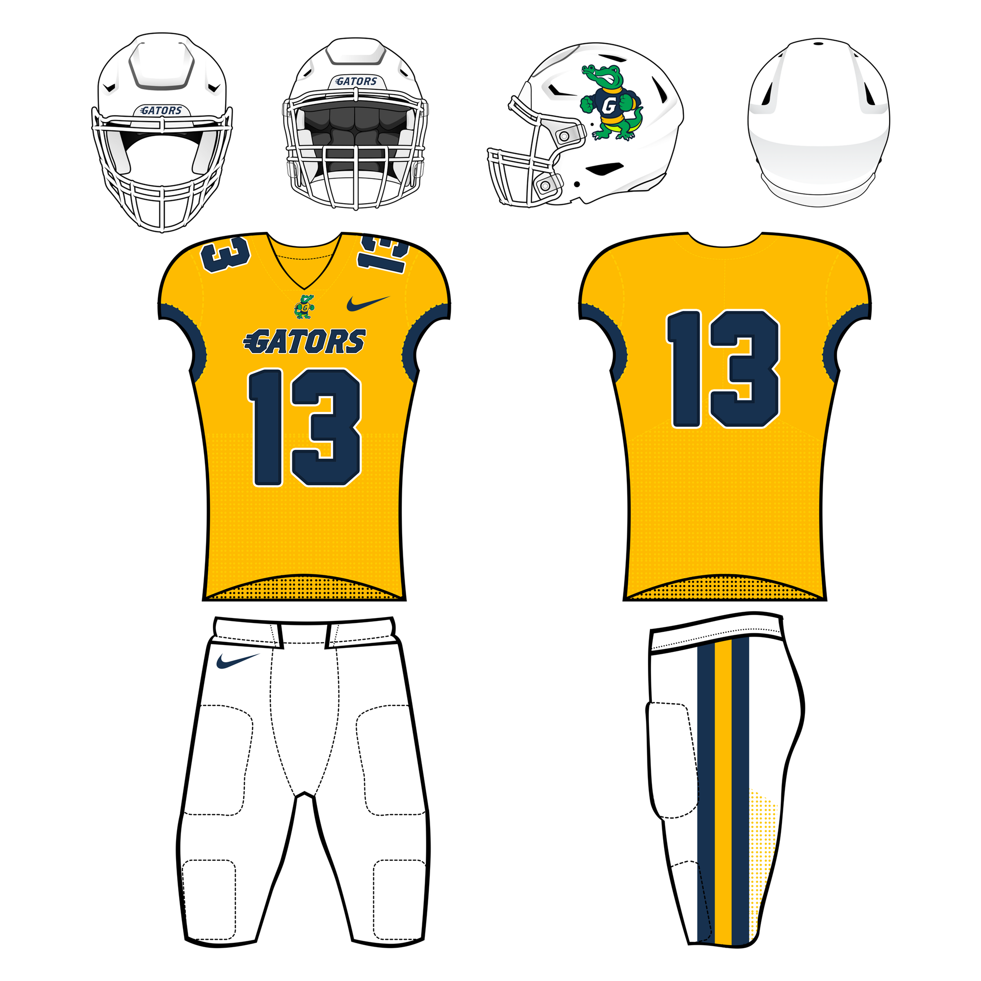 High School Redesign: The Gators - Concepts - Chris Creamer's Sports ...