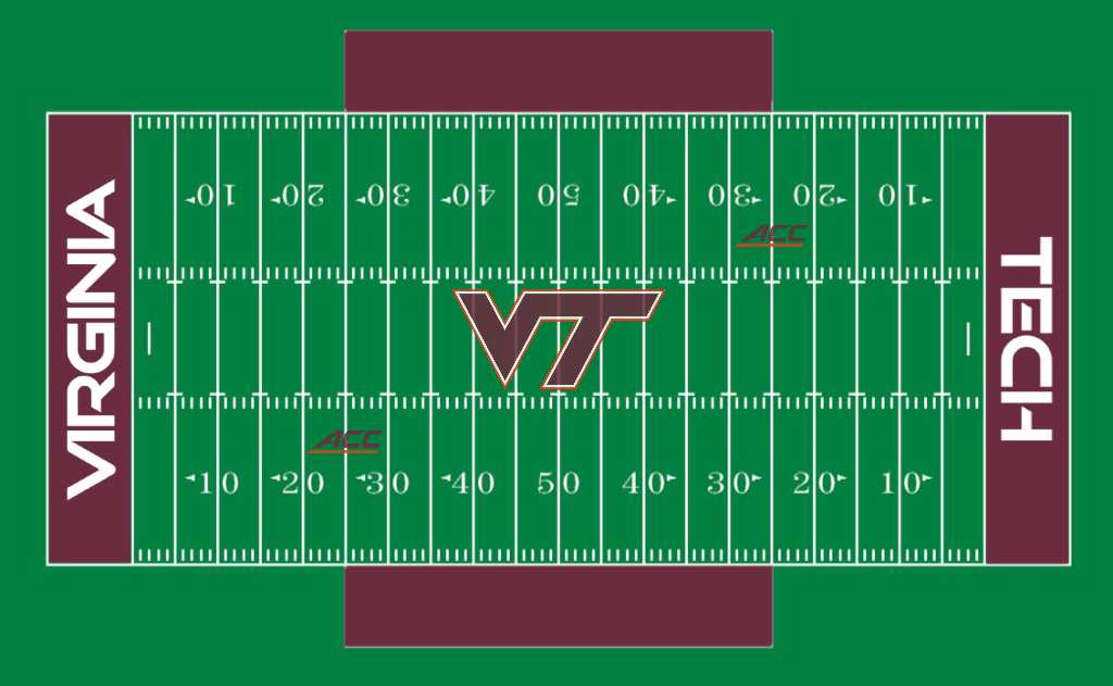 NCAA concept football fields (All FBS done) - Concepts - Chris Creamer ...