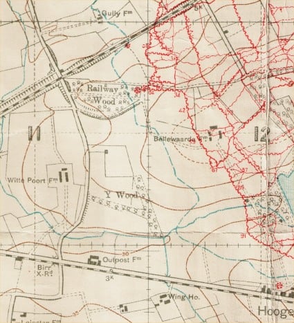 trench map hooge 1/10,000 - Other Great War Chat - The Great War (1914 ...