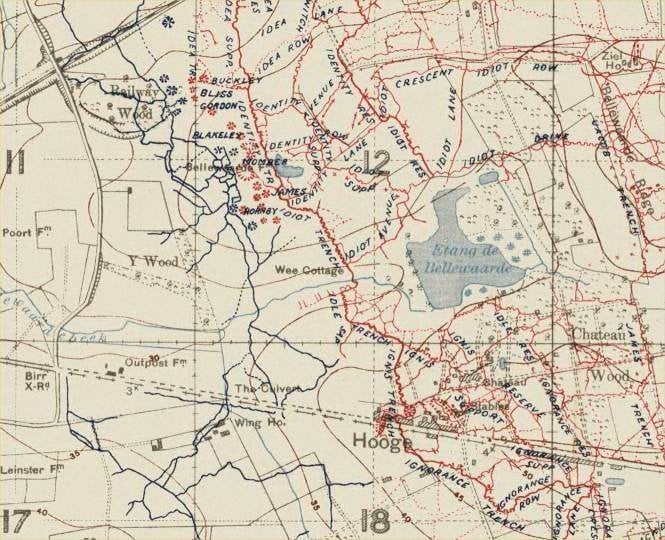 Trench maps...British v French v German - Other Great War Chat - The ...