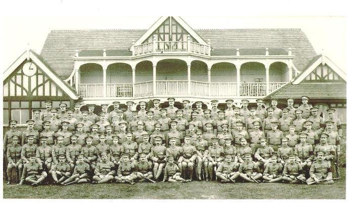 Wiltshire soldiers at trowbridge cricket ground - Soldiers and their ...