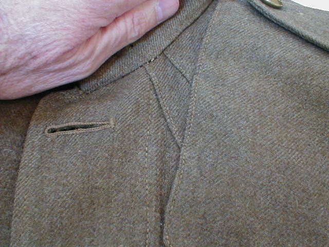 M1907 SD jacket armpit dart? - Uniforms,Cap Badges and Insignia - The ...