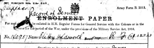 Army Form B2513 - missing words - Other Great War Chat - The Great War ...