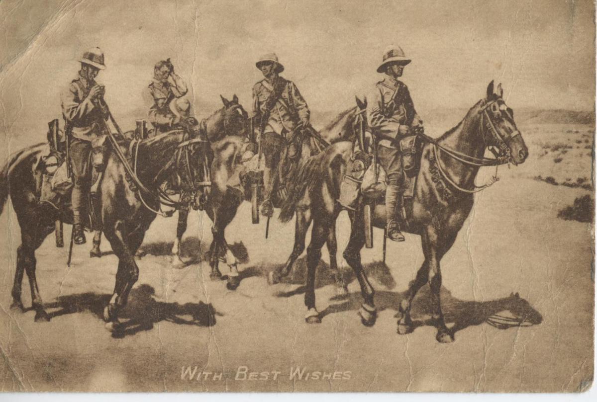Field Service Marching Order for Cavalry 1914-18 - Other Equipment ...