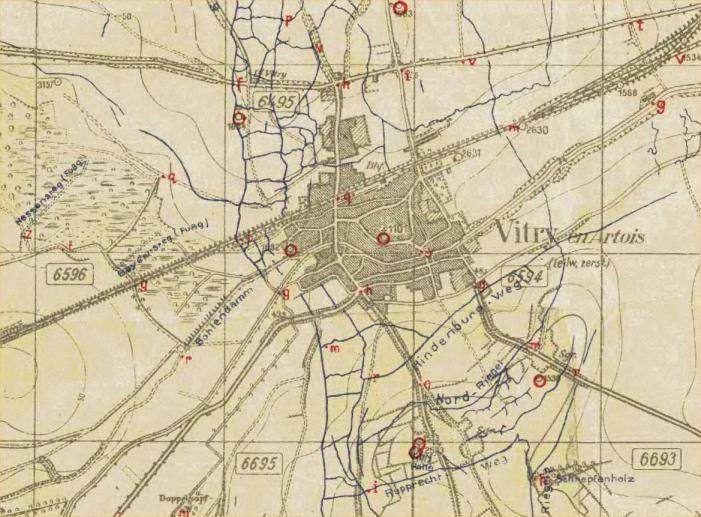 German Trench Maps - The Western Front - The Great War (1914-1918) Forum