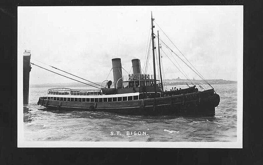 WW1 tugboat BISON - Sailors, navies and the war at sea - The Great War ...