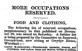 Coal Miners - Reserved Occupation? - Recruitment, Conscription & Home ...