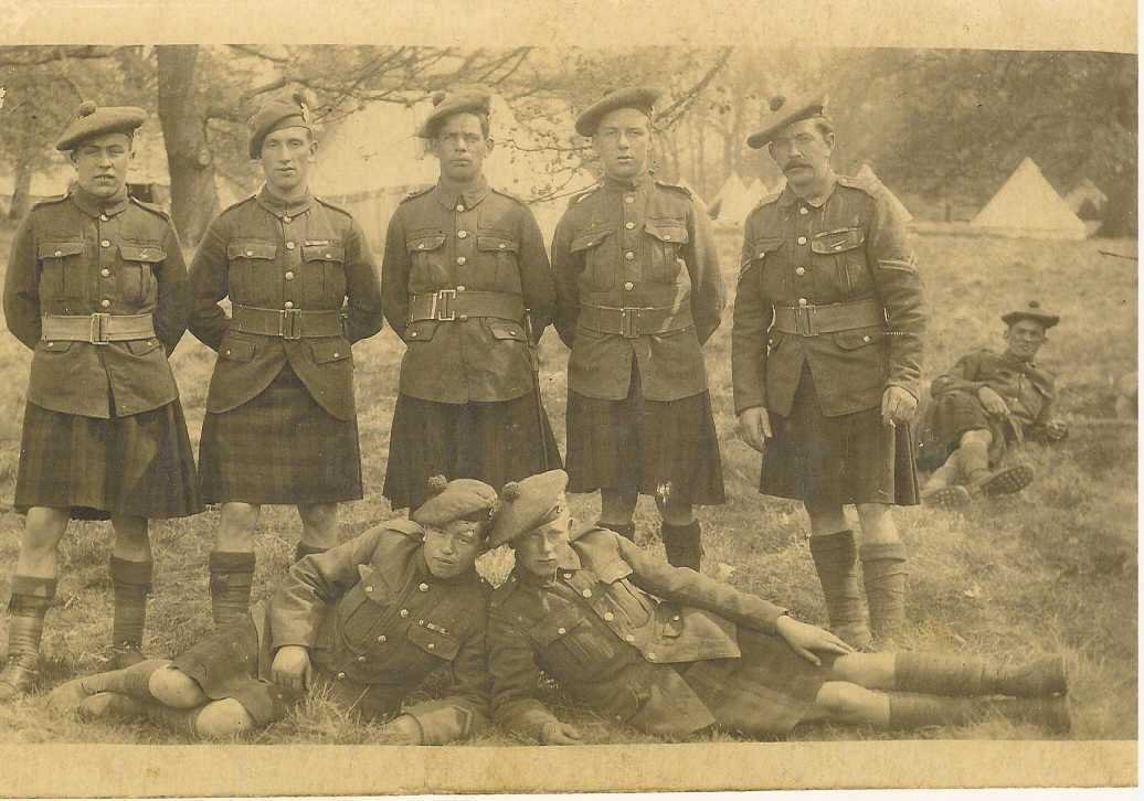 Unknown Scottish Unit - Soldiers and their units - The Great War (1914 ...