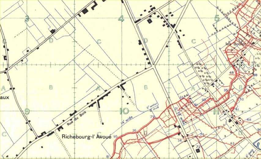 Trench Maps in the Richebourg St. Vaast area - The Western Front - The ...