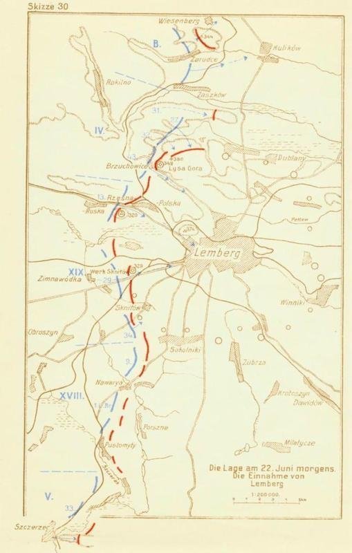 Lemberg Fortifications - The Eastern Front - The Great War (1914-1918 ...