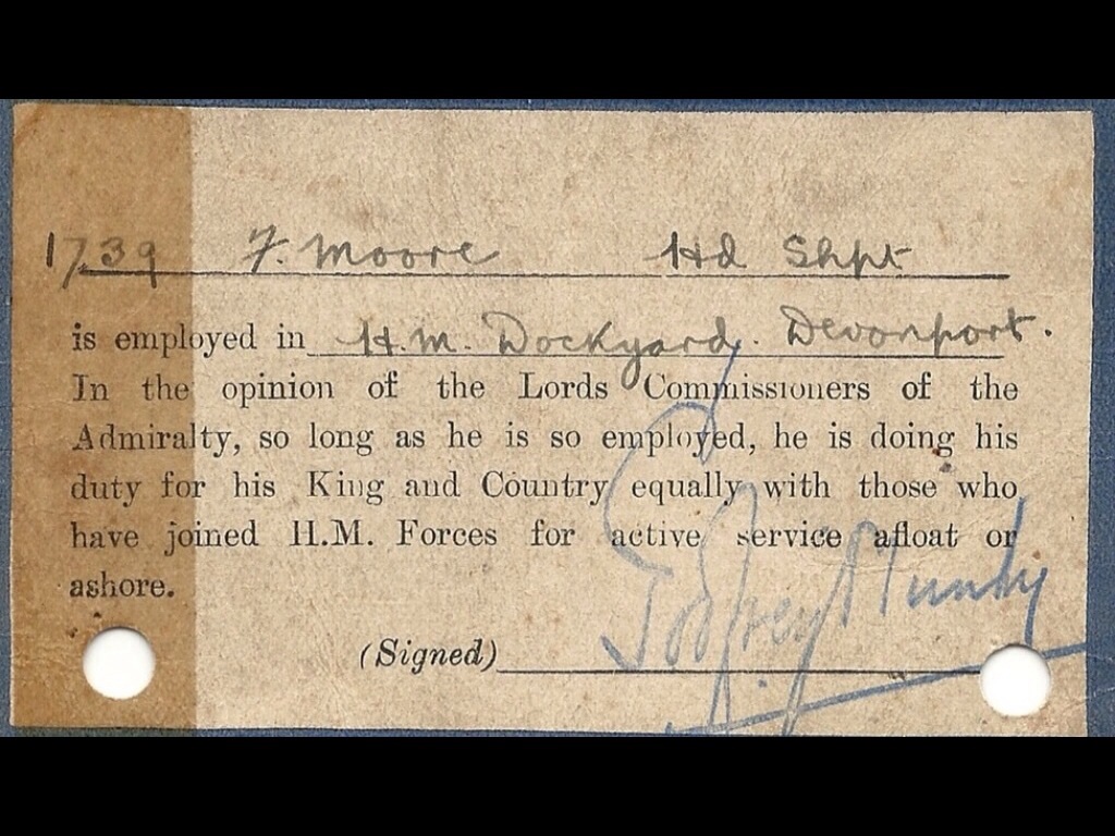 Reserved occupations - Recruitment, Conscription & Home Units - The ...