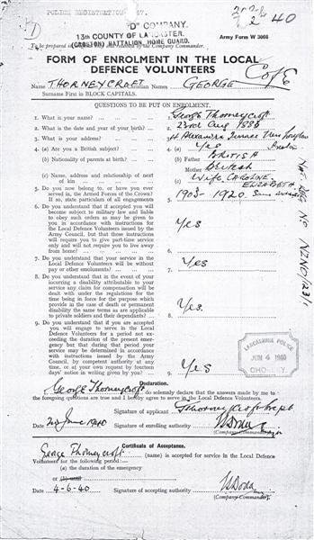 Home Guard records soon to be available online - Other Great War Chat ...
