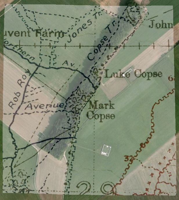 Trench map Overlay - The Western Front - The Great War (1914-1918) Forum