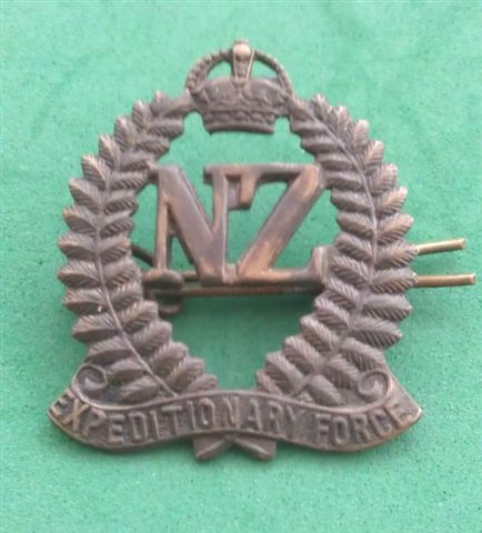NZEF Hat Badges - Uniforms,Cap Badges and Insignia - The Great War ...