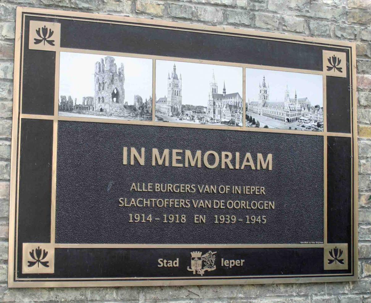 Ypres War Victims Monument - Cemeteries and memorials - The Great War ...