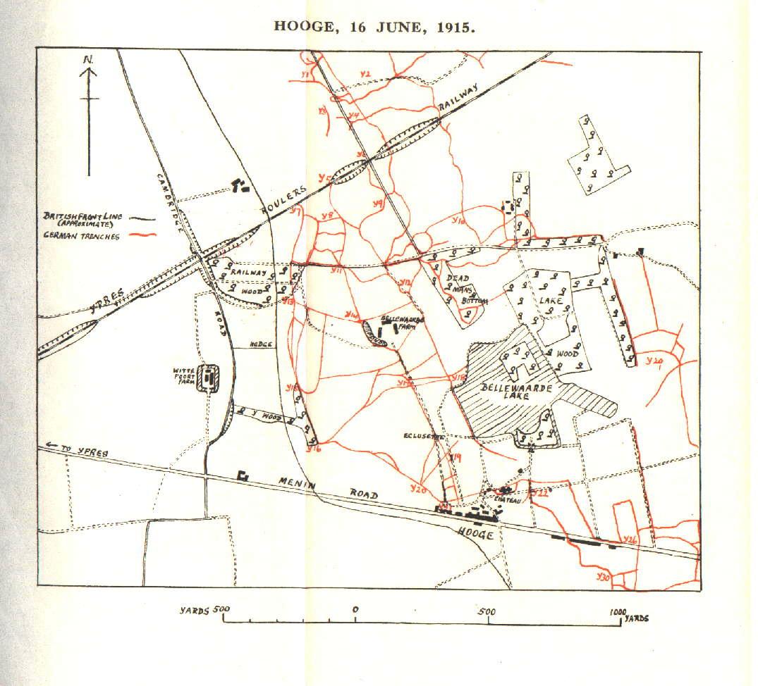 Hooge Trench Map, June 1915 - Maps - The Great War (1914-1918) Forum